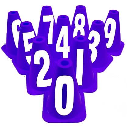 20cm Cone Numbered Set @ A$39.50