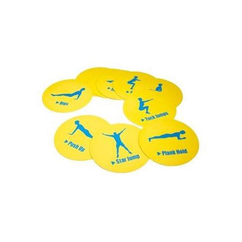 Exercise Spot Markers (Set of 12) @ A$75.00